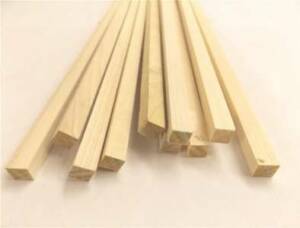 1/2" x 36" Poplar Square Dowels - Kemp Enterprises