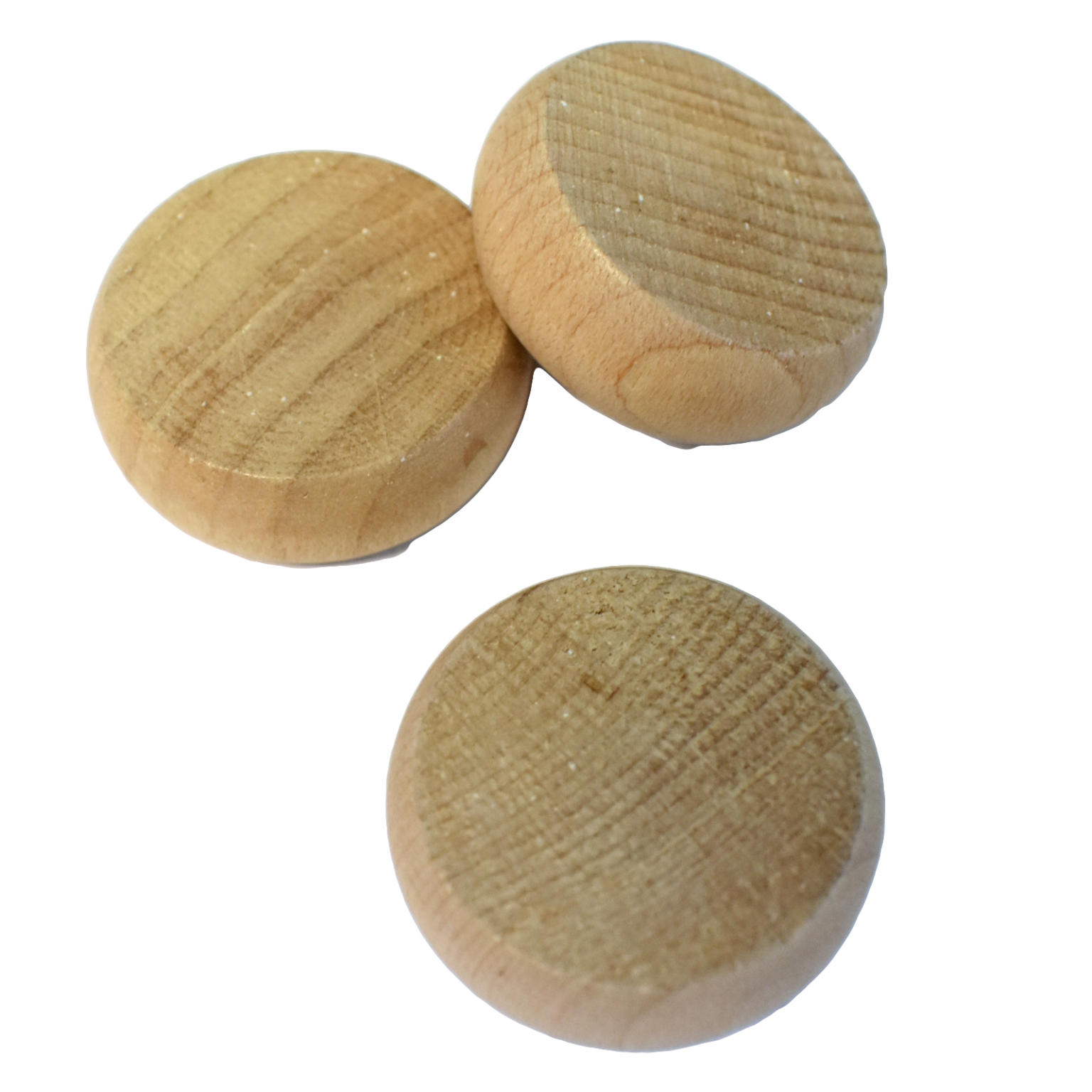 1-1/8" Clear Crokinole Disc - Kemp Enterprises