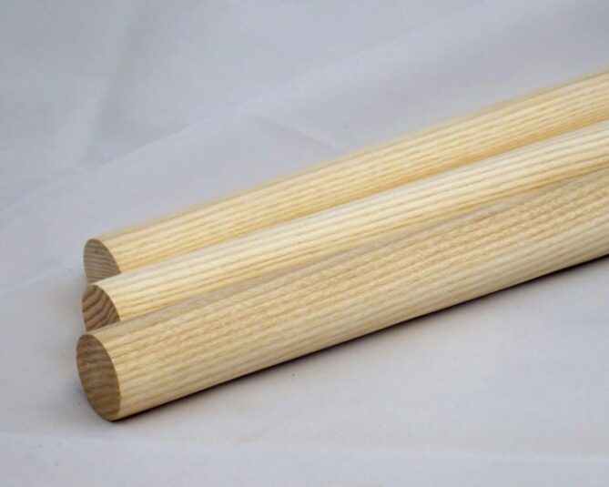 1-1/2" x 36" Ash Dowel Rods - Kemp Enterprises